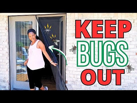 How To Install a Magnetic Screen Door EASY!! | DIY Power Couple