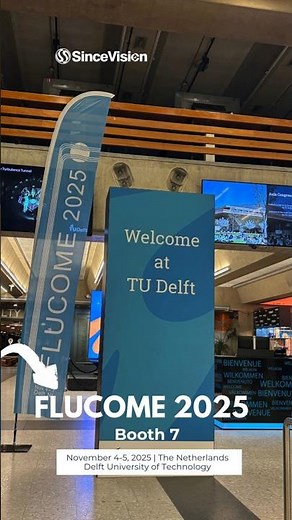Smart Series High-Speed Camera at FLUCOME 2025 | Ultra-Compact 10,000 FPS Imaging #tudelft