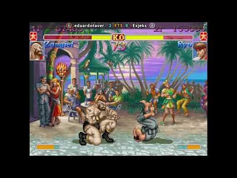 El Ruso Zangief vs Ryu #ssf2 #zangief #ryu