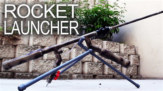 Inside a Powerful Handheld Rocket Launcher Build
