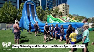 53K views · 703 reactions | City Splash | Elizabeth Quay | 10am -...