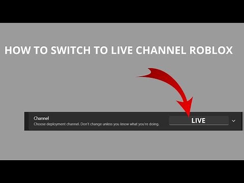 [OUTDATED]HOW TO SWITCH TO LIVE CHANNEL | ROBLOX EXPLOITING