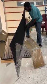 church Acoustic installation #church acoustics #churchacoustics #soundproofing #churchservice