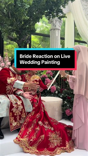 Live Wedding Painting Experience: A Unique Touch to Your Big Day!