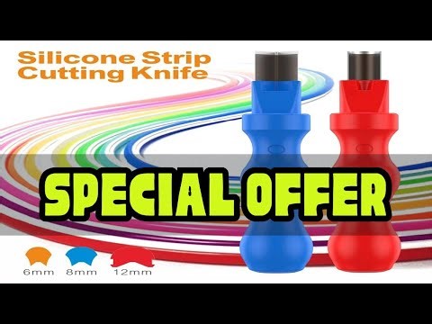 2/4PCS LED Neon Light Cutter Carving Knife Split Silicone Strip Cutter Round Right Angle Arc Cutter