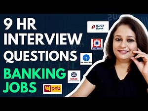 9 HR Interview Questions Banking Jobs in 2026 | Freshers & Experienced Personal Interview Guide