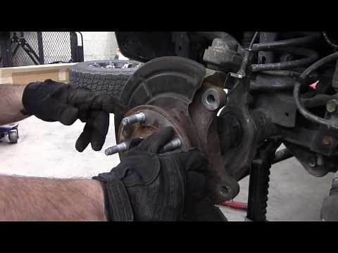 Jeep JK Ball Joint remove/install DEATH WOBBLE FIXED!!