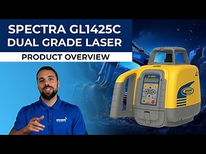 Spectra Precision GL1425C Dual Grade Laser - Product Overview