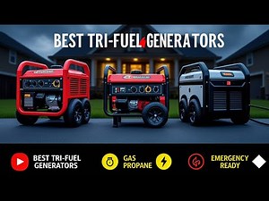 5 Best Tri-Fuel Generators in 2025 | Gas, Propane & Natural Gas