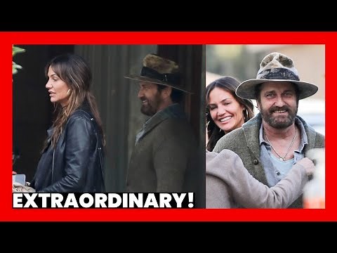Gerard Butler | EXTRAORDINARY! Gerry and Morgan Brown's SPECIAL moments on lunch date!