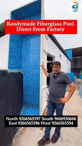 Readymade fiberglass pool direct from factory to your doorstep | Arrdevprefab India