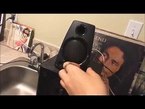 Inside a Logitech Computer Speaker