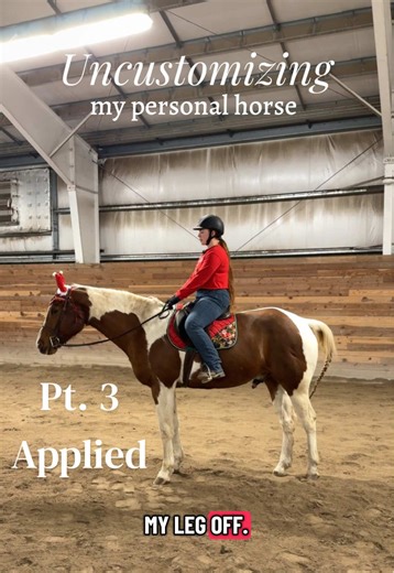 Uncustomizing My Personal Horse: Understanding Leg Pressure