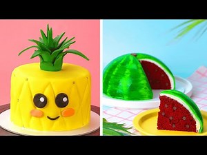 15 Fun and Creative Cake Decorating Ideas For Any Occasion | Best Fruitcake Recipes | Tasty Cake