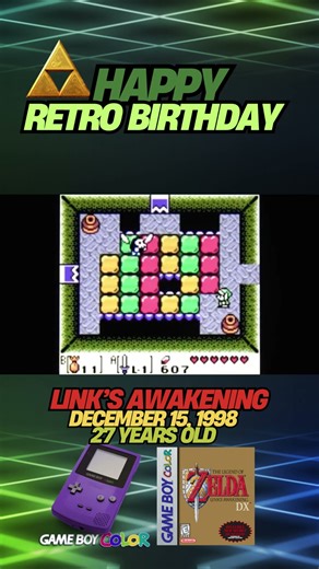 27 Years of Zelda Magic! 🎉 Link’s Awakening Game Boy Color Anniversary