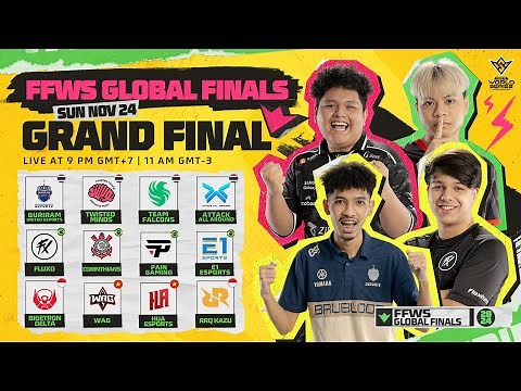[EN] FFWS Global Finals 2024 | Grand Final: FLUXO won the LAST SHOT to become the Champion!!