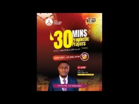 30 MINS Prophetic Prayer and Confessions of Faith Day 10 of 20
