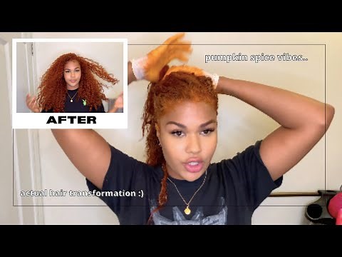 How I Dye my Roots and Brighten my Orange / Copper Hair