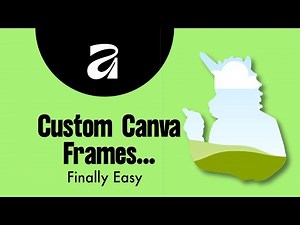 Create Custom Canva Frames Using Affinity (Super Easy Tutorial)