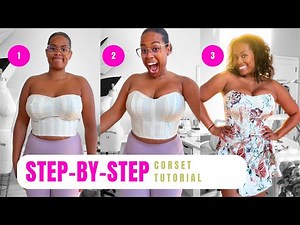 How to Sew a Corset | TikTok Sewing Compilation