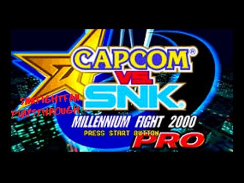 Capcom Vs SNK Pro Sega Naomi, Playthrough