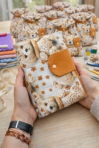 Children's Book and Pencil Organizer | Decor And Knitting