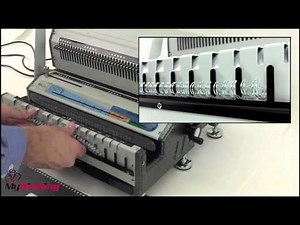 Akiles WireMac E31 Electric Wire Binding Machine Demo - AKWIREMACE31