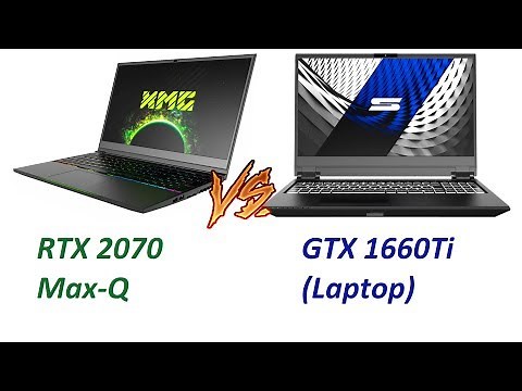 RTX 2070 Max-Q vs GTX 1660Ti (Laptop) - 10 Games Benchmark