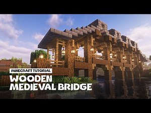 How to Create a Stunning Wooden Bridge in Minecraft!