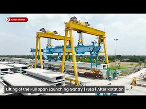 Full Span Launching Gantry (FSLG) | Bullet Train Project | MAHSR
