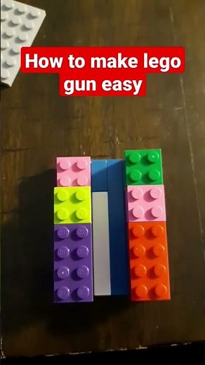 How to make easy lego gun working #viral #lego #legoguns #legogun.