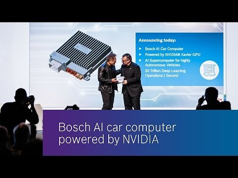 Bosch AI car computer powered by NVIDIA