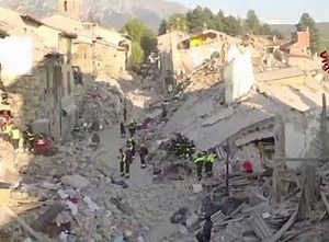 131K views · 1.3K reactions | Drone footage shows quake devastation in Italy | The Times of India | Facebook