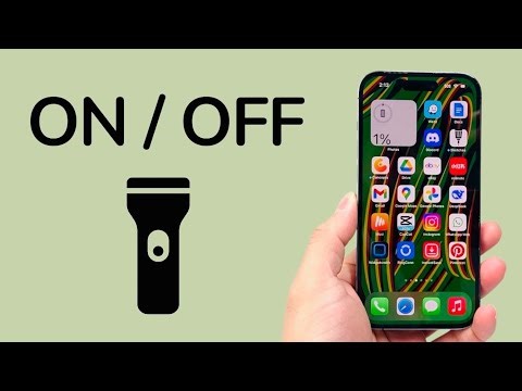 How To Turn On / Off Flashlight On iPhone