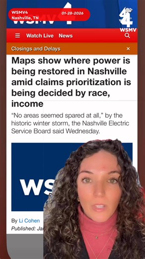 Claims started circulating this week that Nashville Electric Service (NES) is prioritizing power restoration based on race or class. Restoration and demographic maps show otherwise. | WSMV 4, Nashville