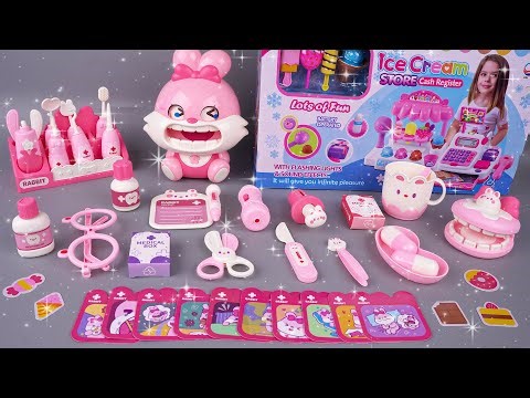 10 Minutes Satisfying with Unboxing Rabbit Doctor Kit Toys Collection ASMR