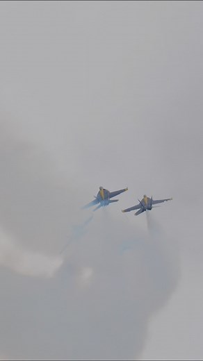 The Blue Angels vertical break over NAS Pensacola #usa #usnavyblueangels #blueangels | BrandonBottsavfilms