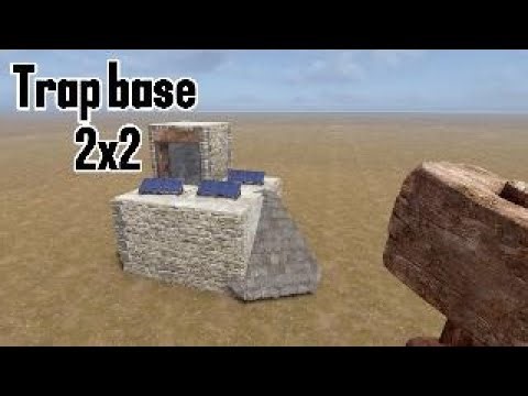 2x2 Trap base - Rust
