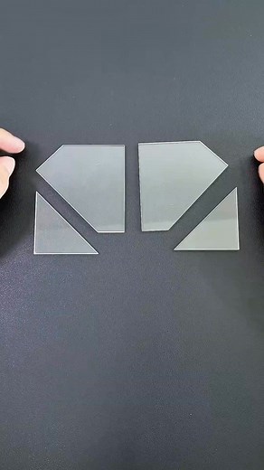 How do you make a rectangle with these four pieces #Puzzles #IQ #iqtest #IQTestChallenge | Heist of puzzles