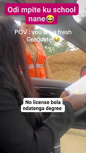 Zimayi kuyenda ndi degree pa sewu traffic police officer wasilira osawonaso license 🤣 School imakoma chomchi kod https://www.zikomoawards.com/polls/cmhw10my201bx0g443ff0mmrm #poetcjguwa #reelsfypシ #voiceover #funny | Poet CJ Guwa