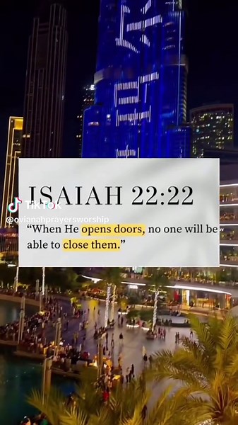 Understanding Isaiah 22:22 and Its Spiritual Impact