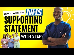 How to Write the NHS Supporting Statement