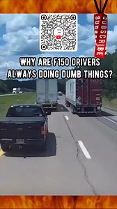 It doesn’t make sense, but it seems to me that Ford F150 drivers seem to be the worst ones on the road. Do you agree? #DrivingWithJohn #Trucking #Trucker #F150 #Board ￼ | Driving With John