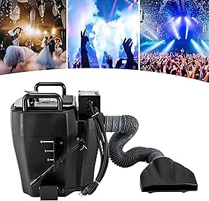 3500W Electrical Dry Ice Fog Machine,Manual Control Dry Ice Smoke Machine Low Lying Cloud Fog Machine Smoke Machine for Indoor Outdoor Stage Wedding Party Club