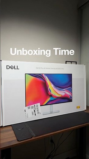 Unboxing My Ultimate Creative Monitor Setup #desksetup #4k