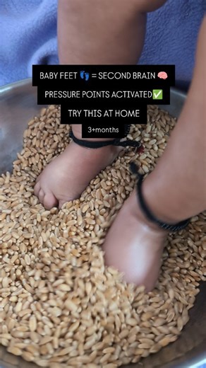 mini_explorer_kavin on Instagram: "Allowing infants to explore with their feet is considered a crucial, natural, and free tool for boosting their overall development. Why Baby Feet are the "Second Brain" ❓ 👣Sensory Input & Neural Connections: Walking barefoot on varied surfaces (grass, sand, mats) sends direct signals to the brain to build connections. 👣Brain Mapping & Development: The soles of the feet detect vibration, pressure, and temperature, which helps the brain create a map of the body