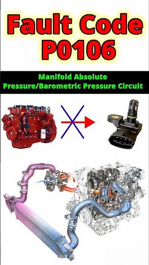 Fault Code P0106 | MAP Sensor Pressure Signa Problem #mapsensor