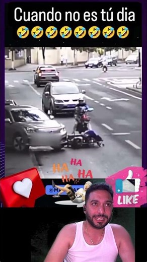 When the motorcycle says NO 😂 #motorcycle #badday