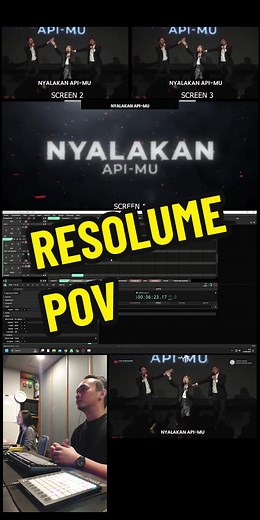 Resolume POV Hapsun!!