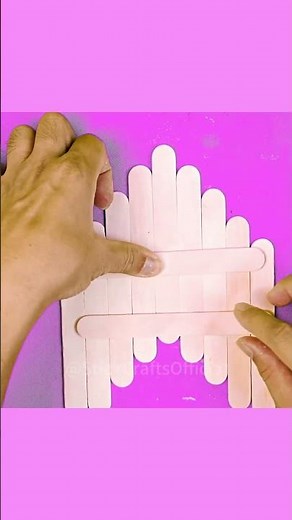 🧻 DIY Popsicle Stick Tissue Box Cover – Unique, Easy & Beautiful! | Stick Crafts